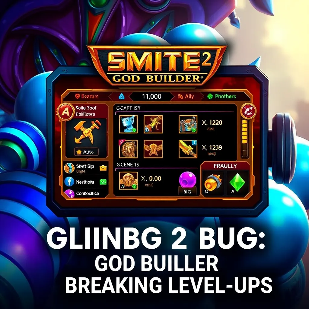 Smite 2 Bug: God Builder Auto-Build Breaking Level Ups : LevelUpTalk