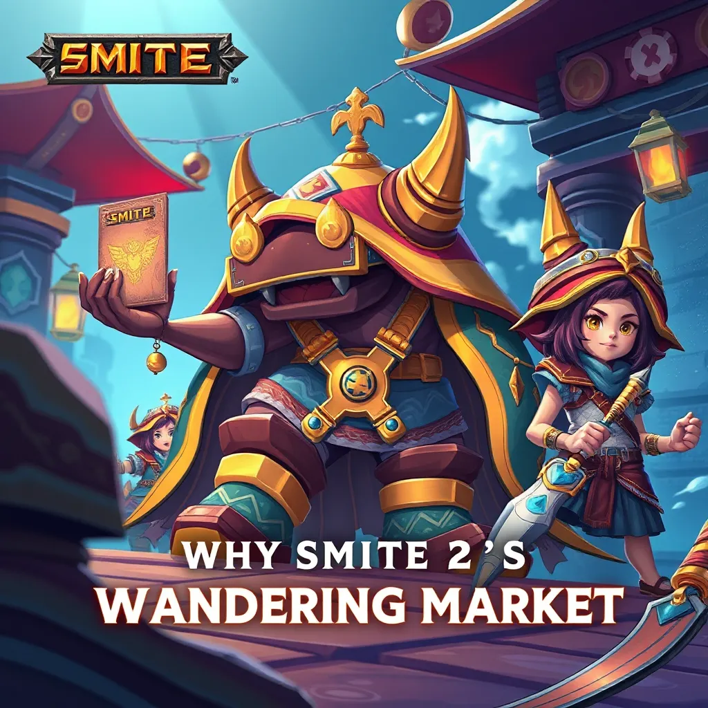 Why Smite 2's Wandering Market is a Game Changer : LevelUpTalk