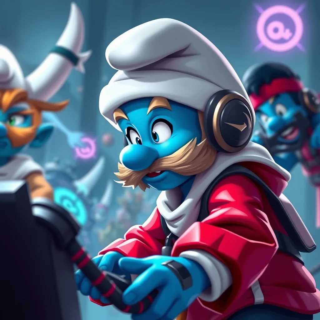 Why Smurfs Prefer Playing Mid Lane in Gaming : LevelUpTalk