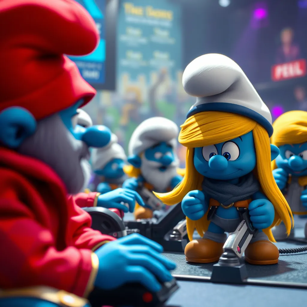 Smurfs Showdown: When Competition Gets Real : LevelUpTalk