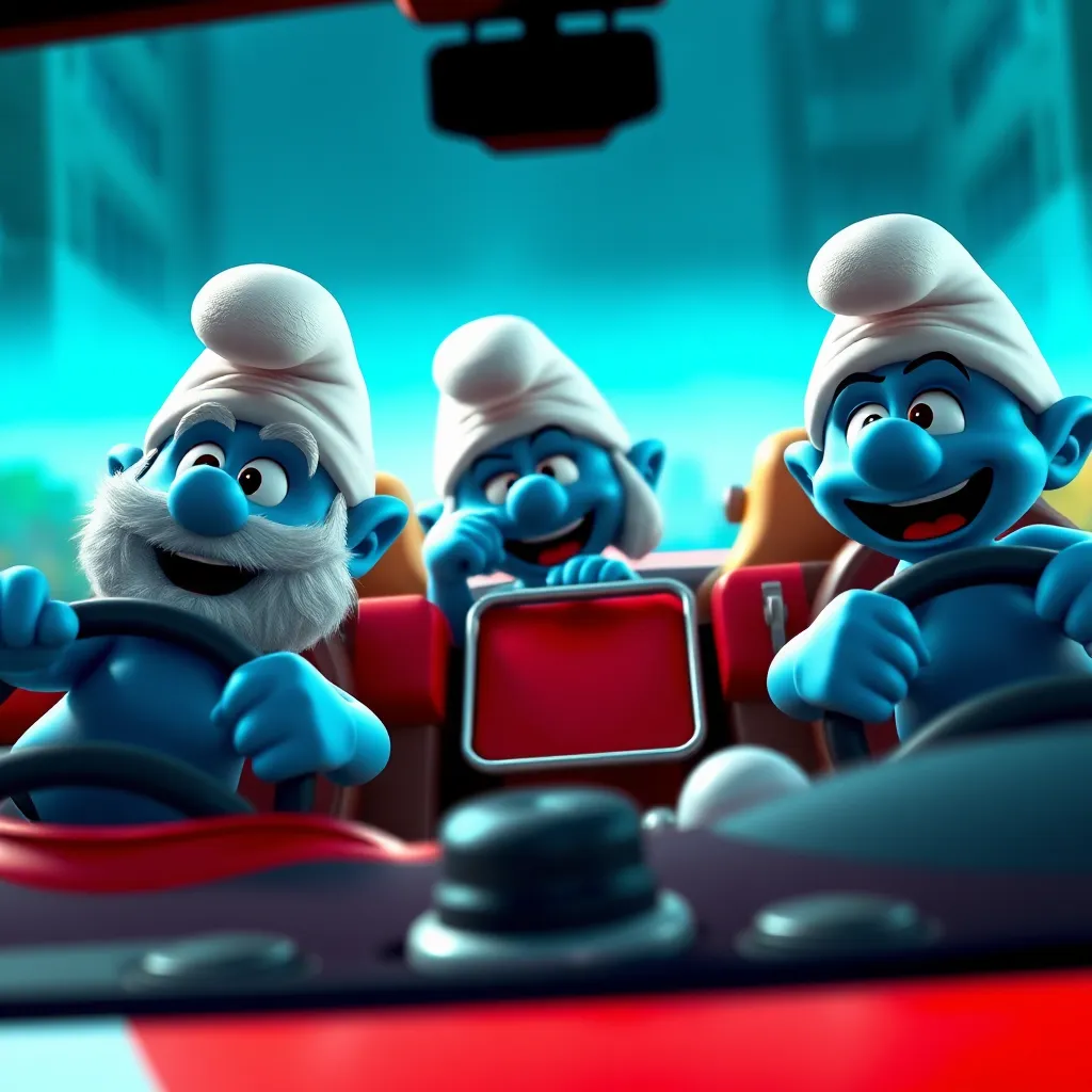 Shameless Smurfs: Hilarious Behavior During Drives : LevelUpTalk