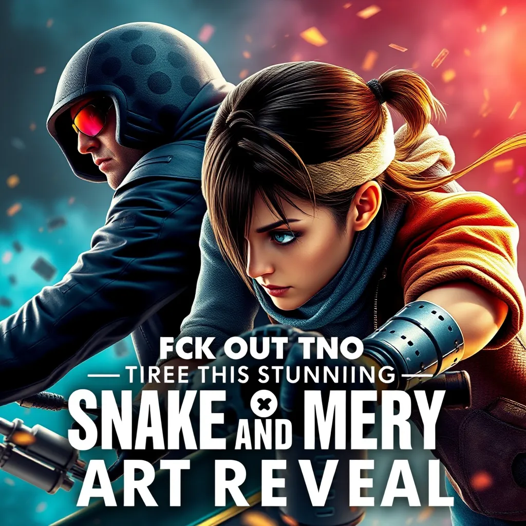 Check Out This Stunning Snake and Meryl Art Reveal! : LevelUpTalk