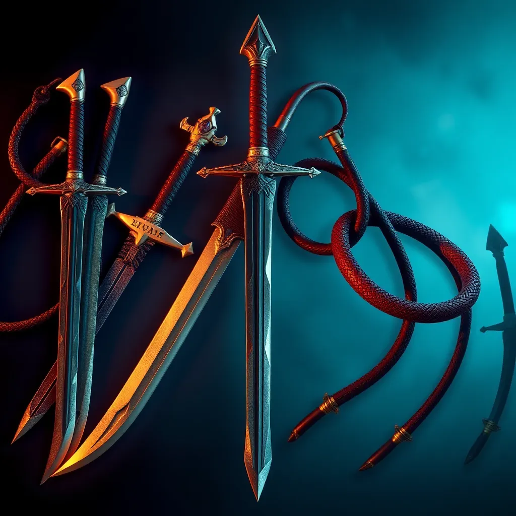 Exploring Snake Swords and Blade Chains in D&D : LevelUpTalk