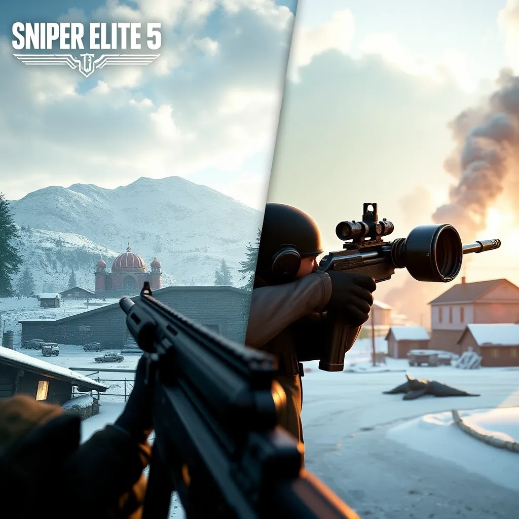 Sniper Elite 5 vs Resistance: A Newcomer's Perspective : LevelUpTalk
