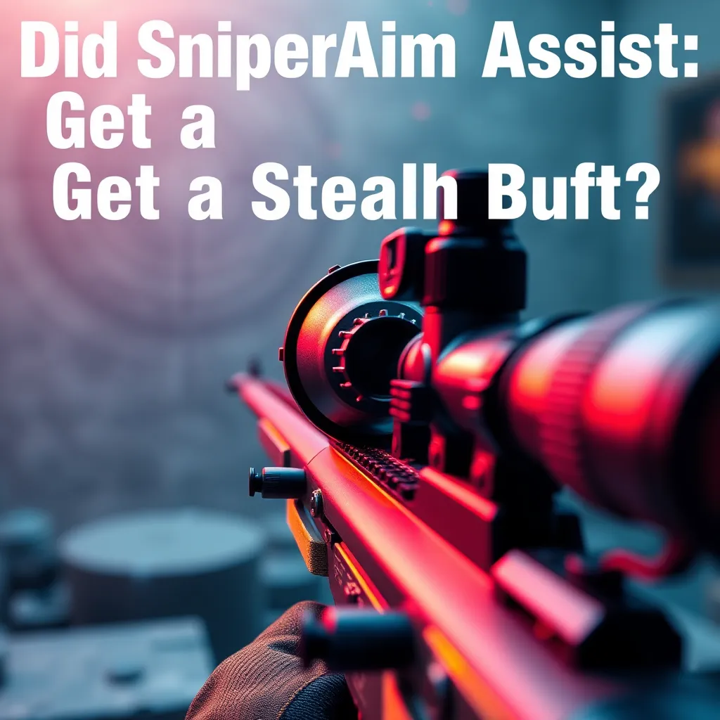 Did Sniper Aim Assist Get a Stealth Buff? Find Out! : LevelUpTalk