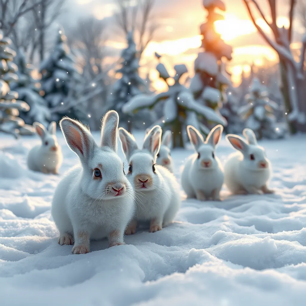 Unforgettable Moments of Snow Bunnies Captured : LevelUpTalk