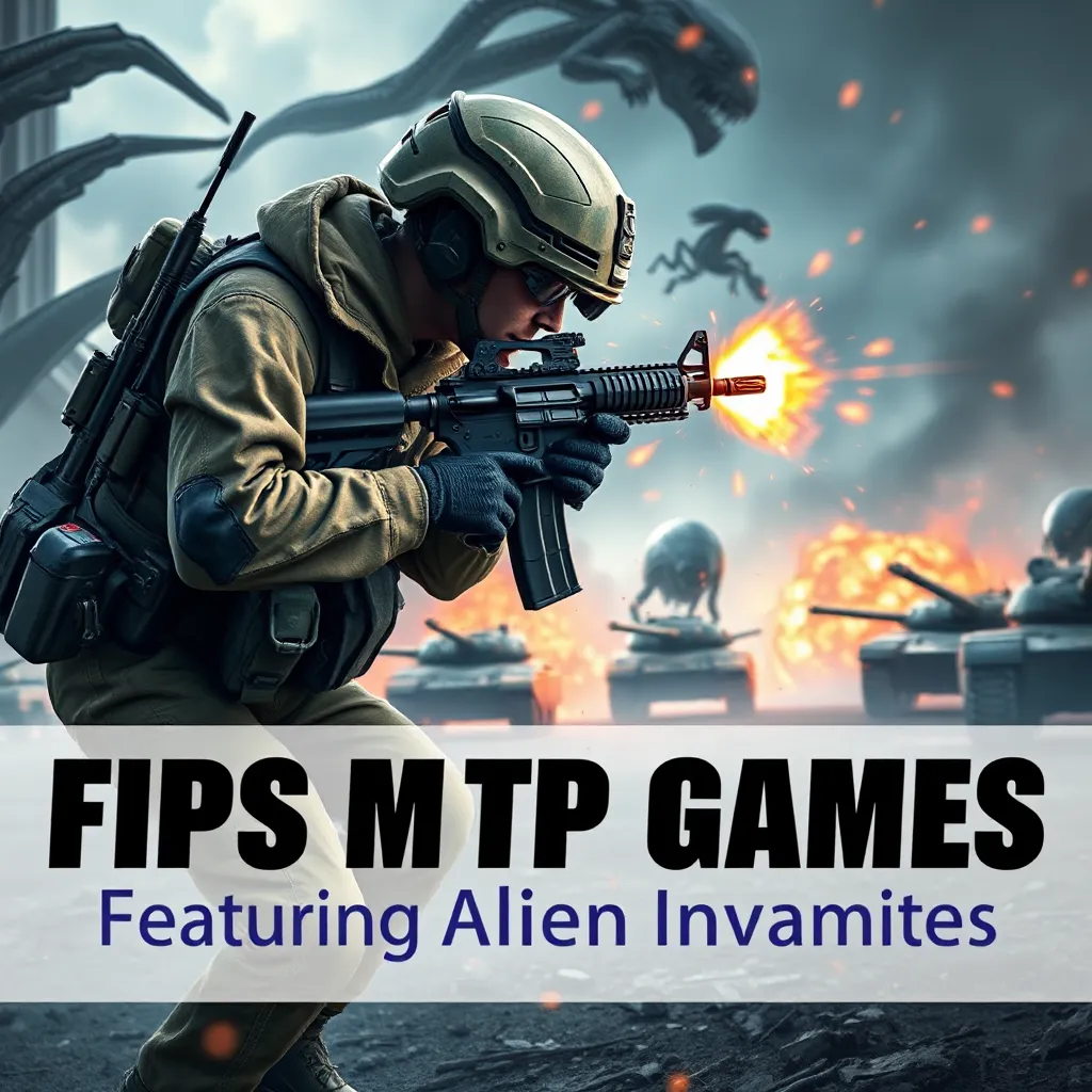 Exploring FPS/TPS Games Featuring Alien Invasions : LevelUpTalk