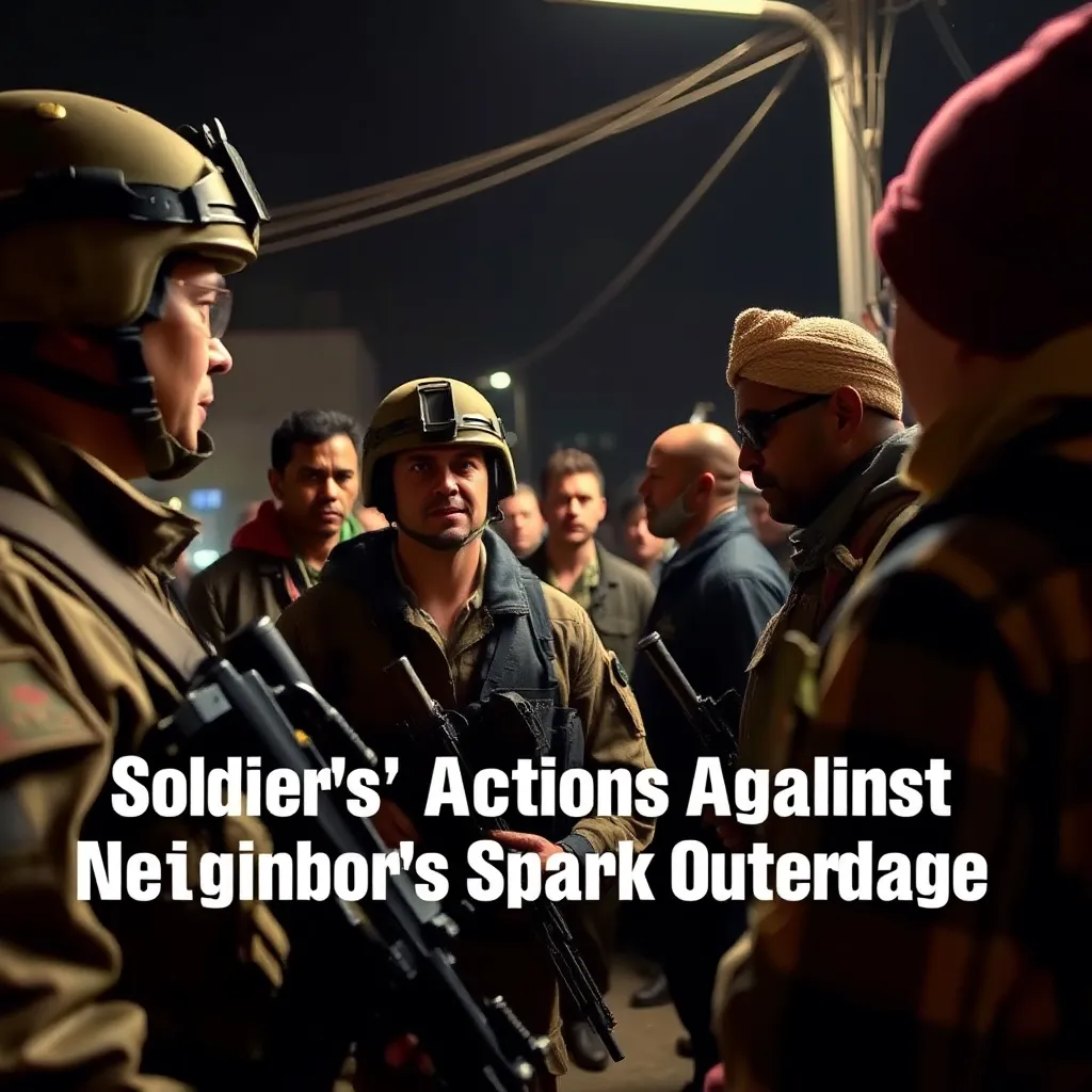 Soldiers' Actions Against Neighbors Spark Outrage : LevelUpTalk