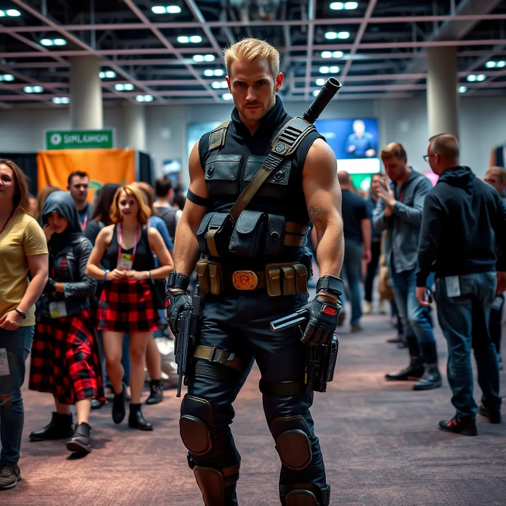 Epic Solid Snake Cosplay Takes Over Convention Scene : LevelUpTalk