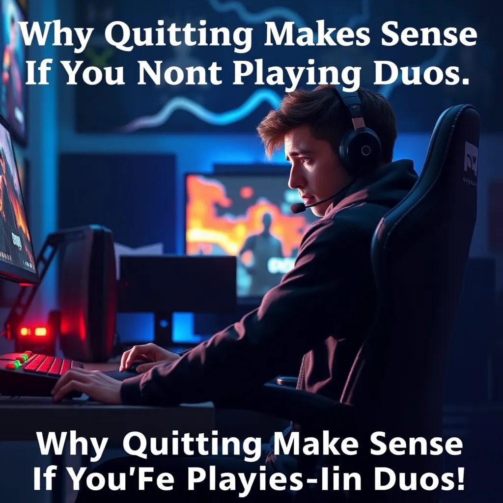 Why Quitting Makes Sense If You're Not Playing Duos : LevelUpTalk