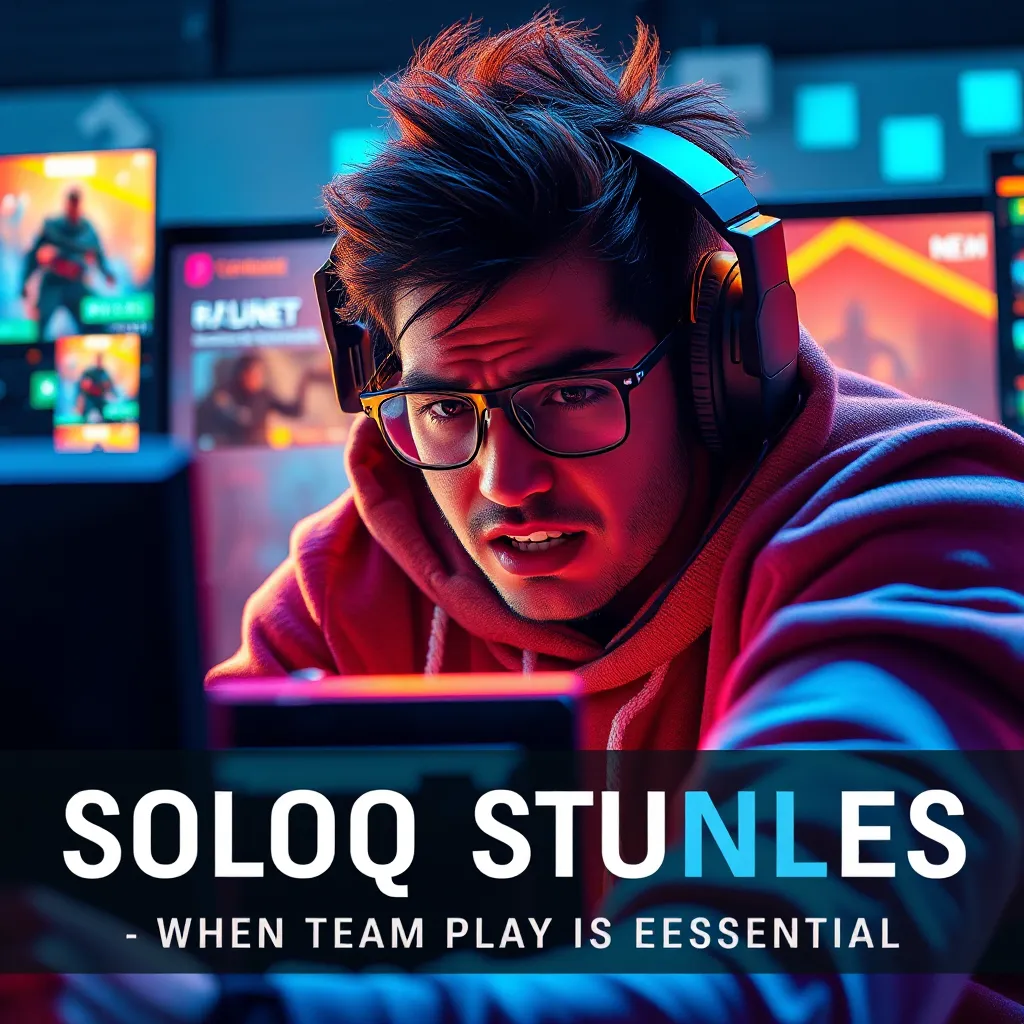 Solo Queue Struggles: When Team Play is Essential : LevelUpTalk