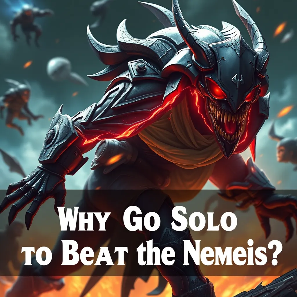 Why Go Solo to Beat the Nemesis? : LevelUpTalk