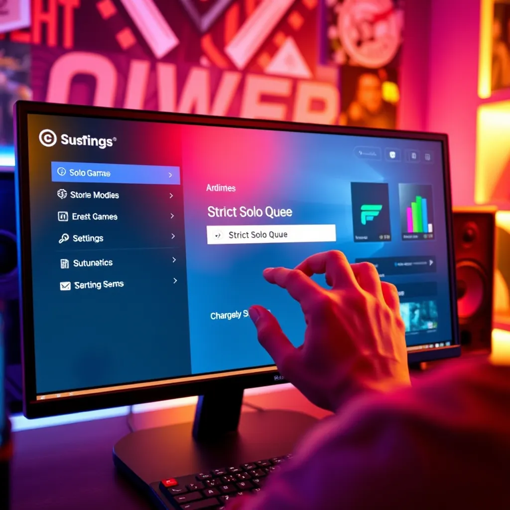 How to Enable Strict Solo Queue in New Settings Menu : LevelUpTalk