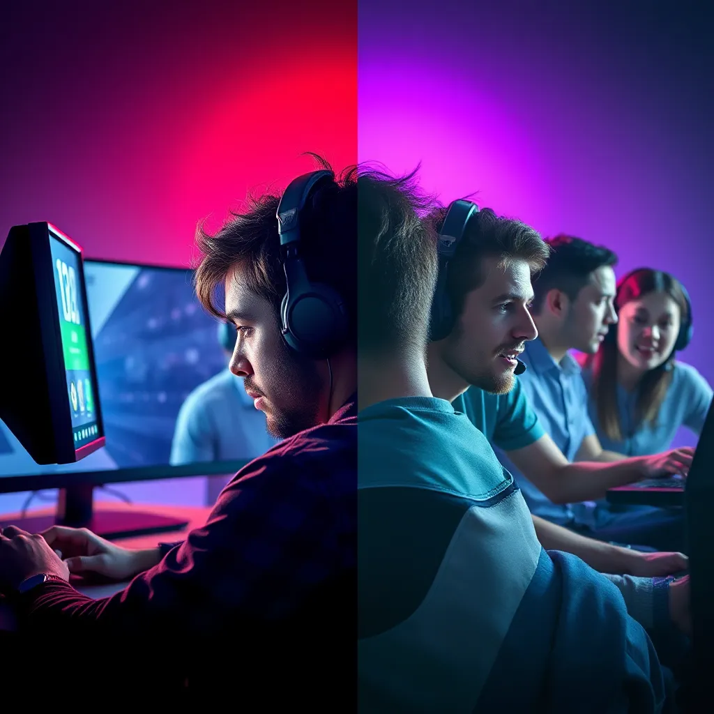 Solo Players vs. Team Players: A Game of Skill Divergence : LevelUpTalk