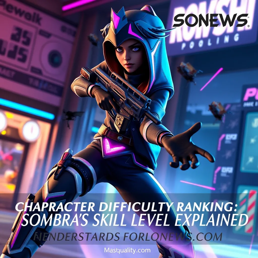 Character Difficulty Ranking: Sombra's Skill Level Explained : LevelUpTalk