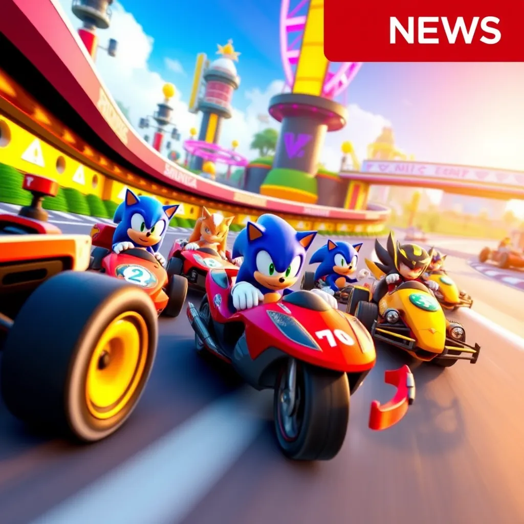 Sonic Racing: CrossWorlds Trailer Shines at Kids' Choice Awards ...