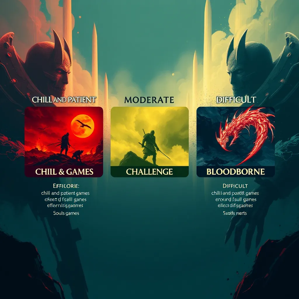 Categorizing Souls Games by Difficulty: A Unique Approach : LevelUpTalk