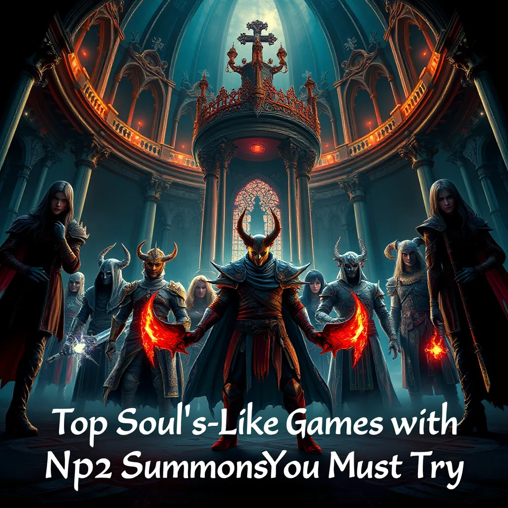 Top Souls-Like Games with NPC Summons You Must Try : LevelUpTalk
