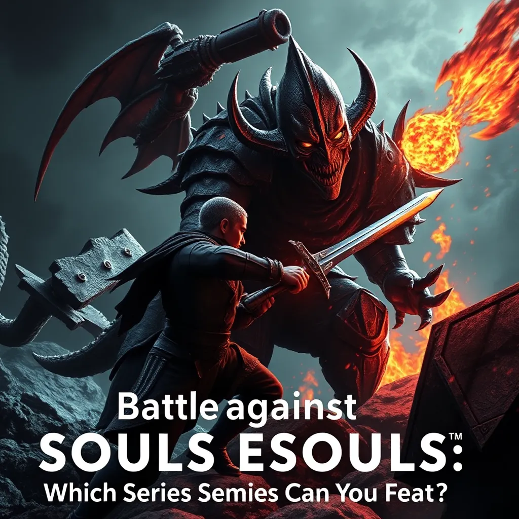 Test Your Skills: Which Souls Series Enemies Can You Defeat? : LevelUpTalk