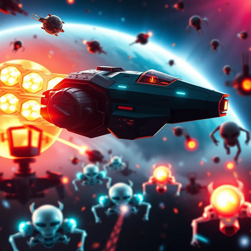 Orange Cast: Engaging Sci-Fi Space Action Game Launch : LevelUpTalk