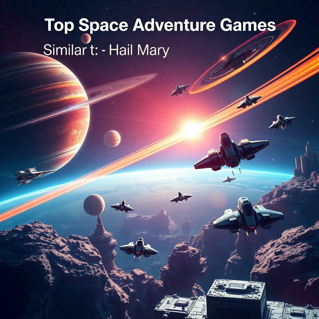 Top Space Adventure Games Similar to Project: Hail Mary : LevelUpTalk