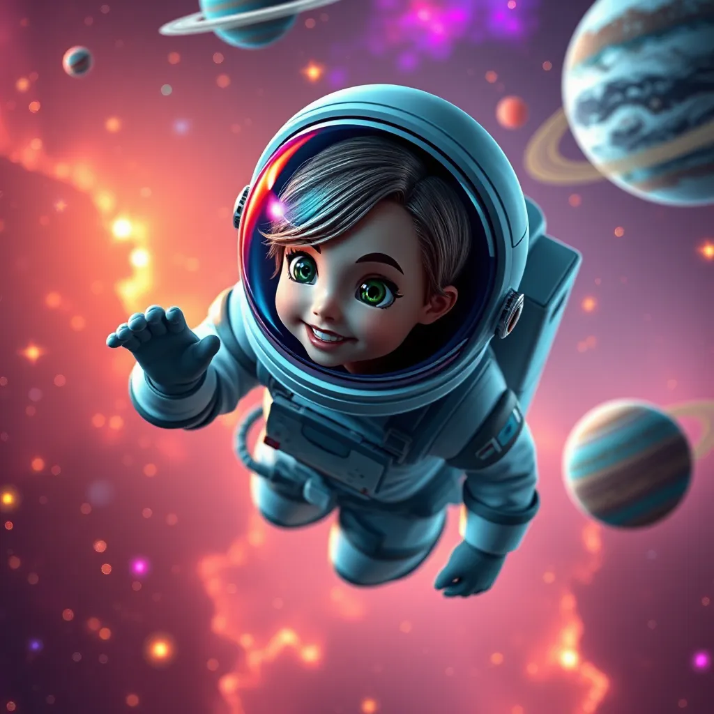 Space Cadet Ellie: A Journey Through the Cosmos : LevelUpTalk