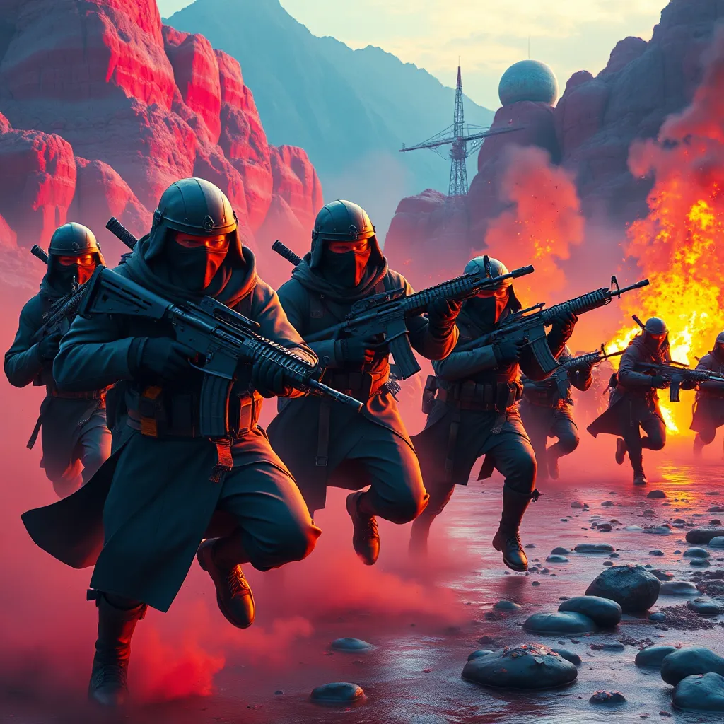 Space Ninjas: Victory via Priests and Kalashnikovs : LevelUpTalk