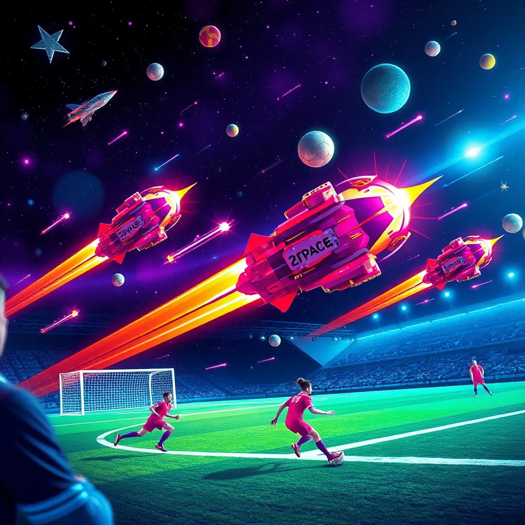 Nostalgic Space Soccer Game from the Early 2000s : LevelUpTalk