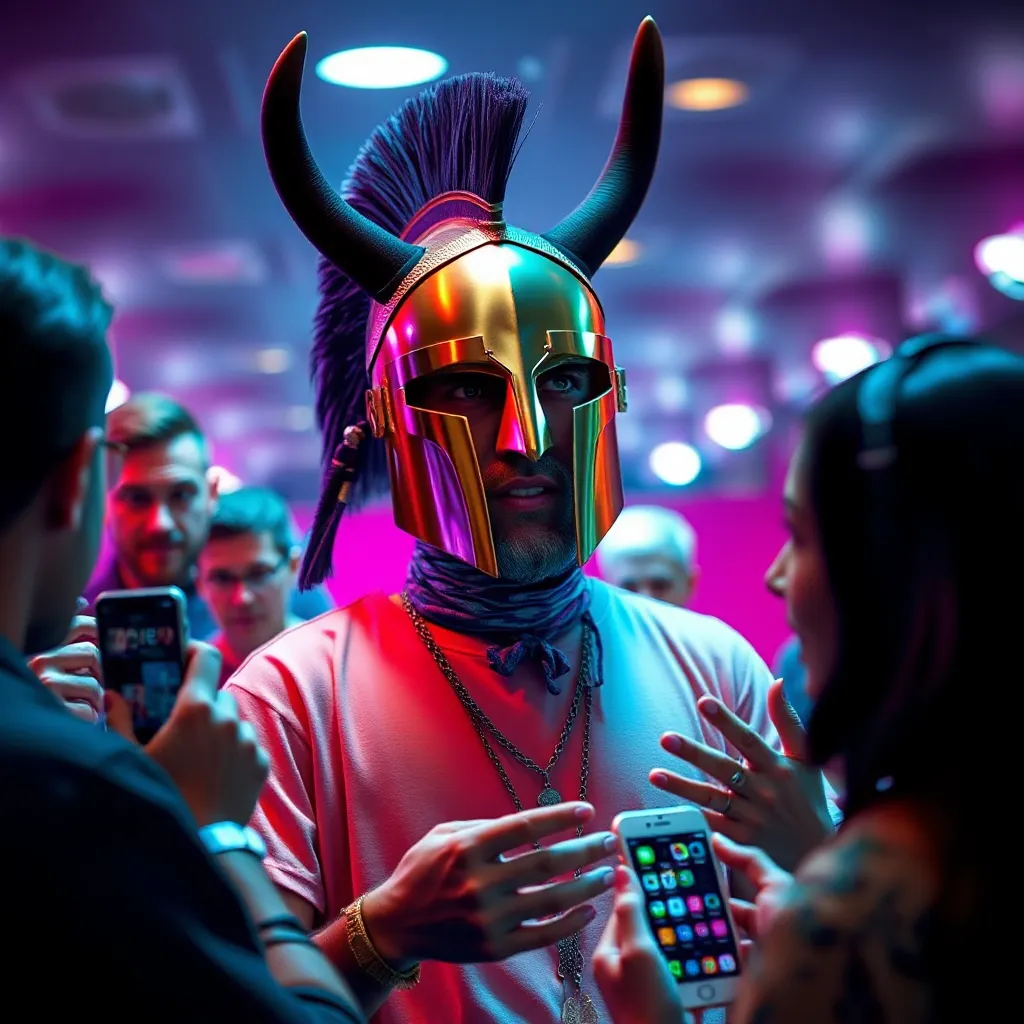 Spartan Buck's Quirky Take on Beauty Sparks Debate : LevelUpTalk