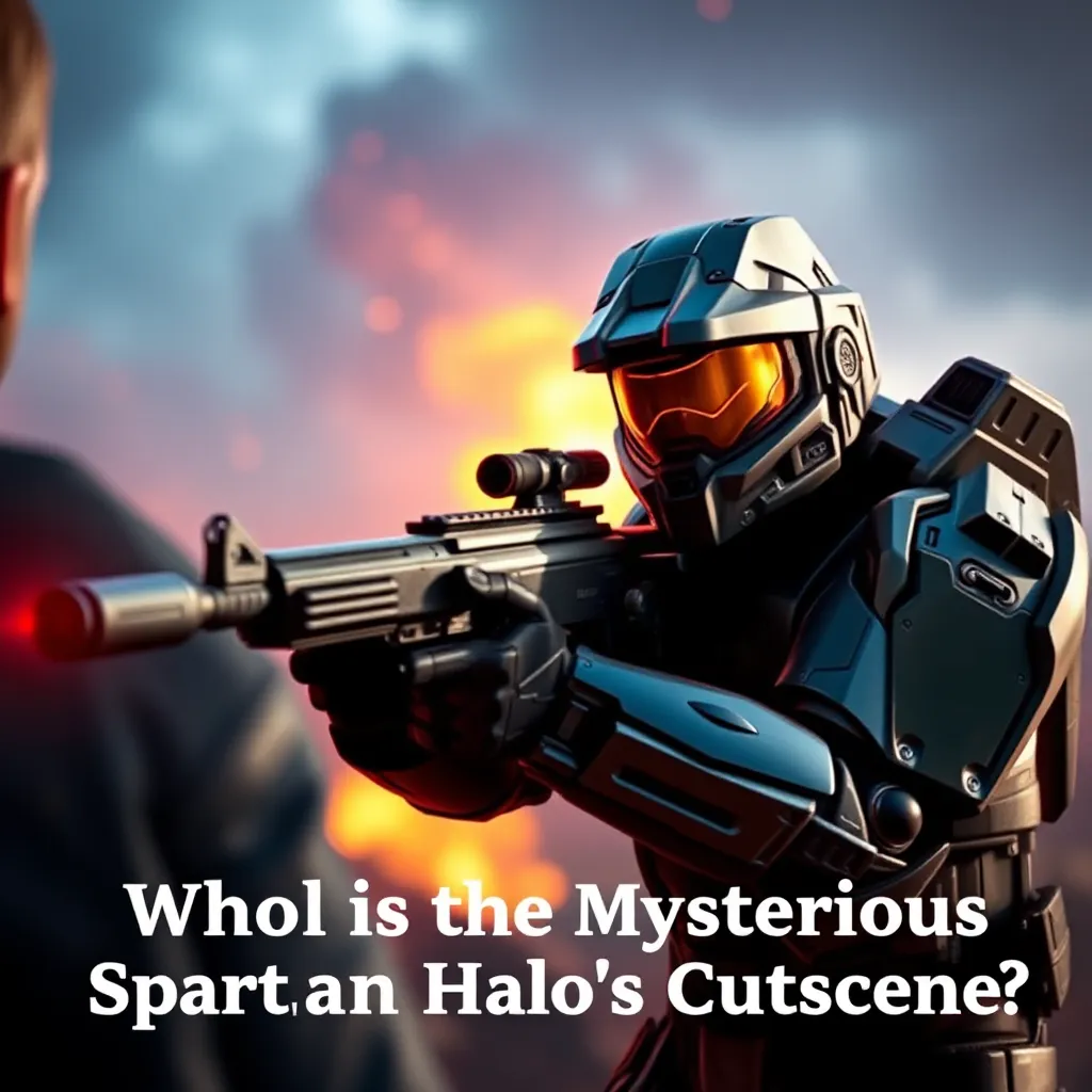 Who is the Mysterious Spartan in Halo 2's Cutscene? : LevelUpTalk
