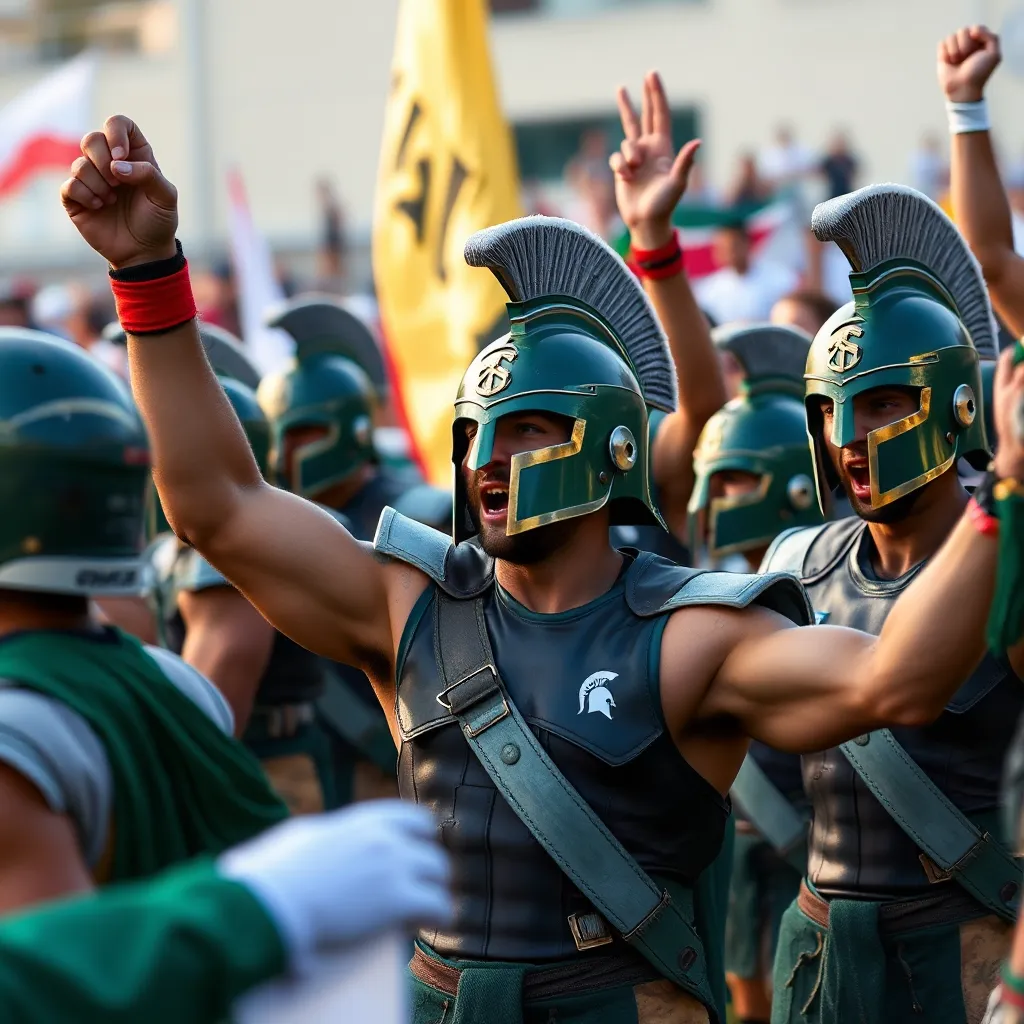 Spartans Celebrate a Historic Milestone Together : LevelUpTalk