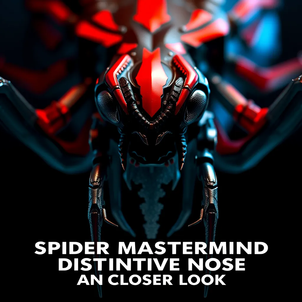 Spider Mastermind's Distinctive Nose: A Closer Look : LevelUpTalk