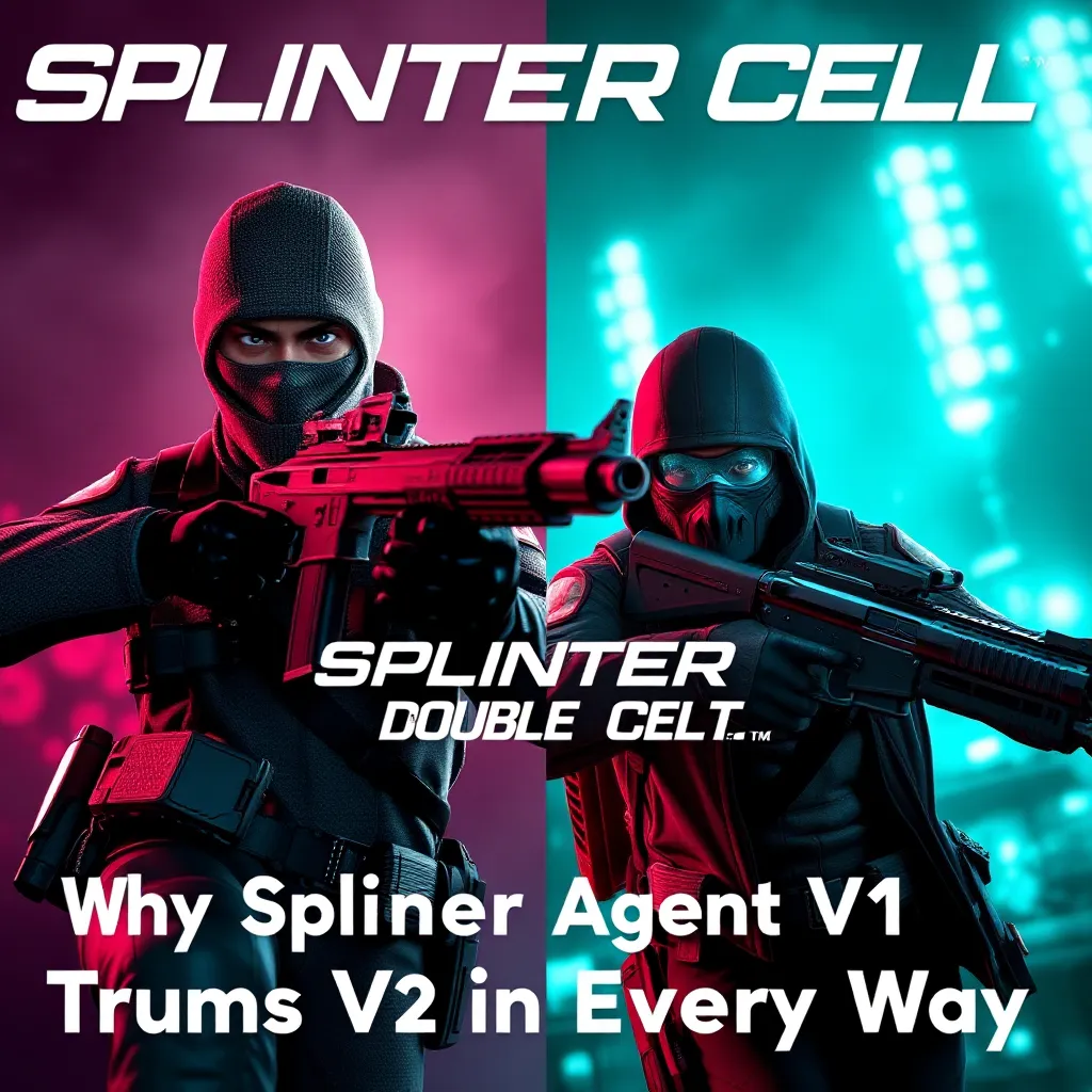 Why Splinter Cell Double Agent V1 Trumps V2 in Every Way : LevelUpTalk