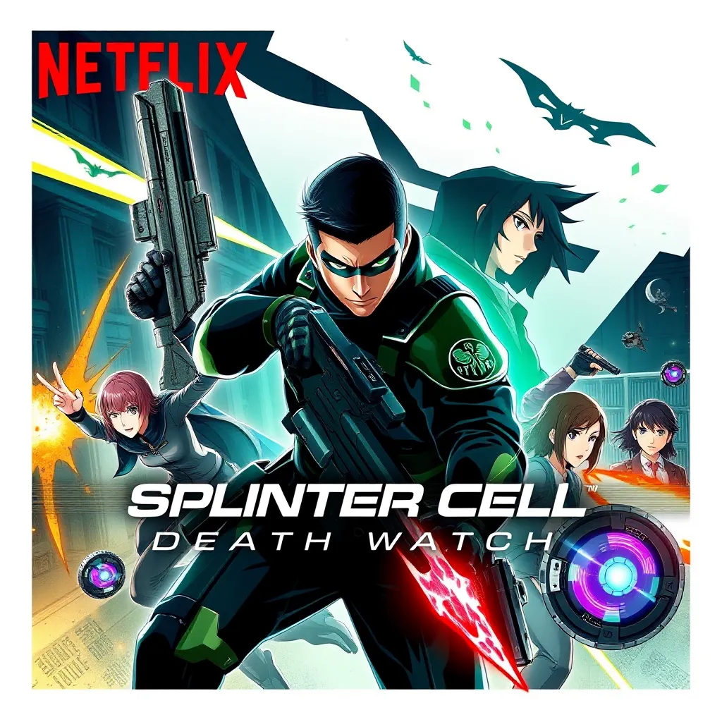 Splinter Cell: Death Watch Anime Launches October 14 on Netflix ...