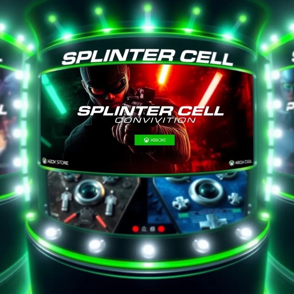 Explore Splinter Cell Titles Now Available on Xbox Store! : LevelUpTalk