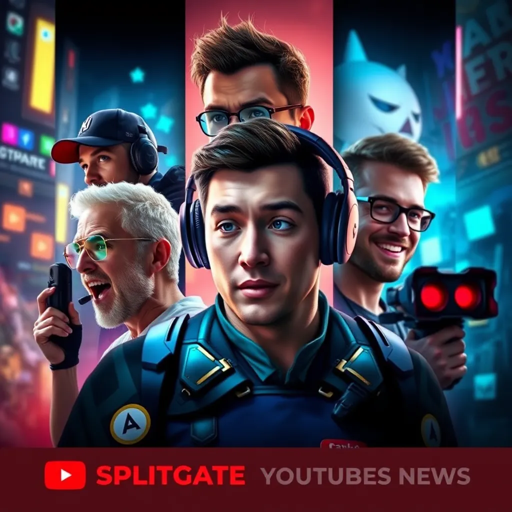 Top YouTubers for Expert Splitgate Gameplay Insights : LevelUpTalk