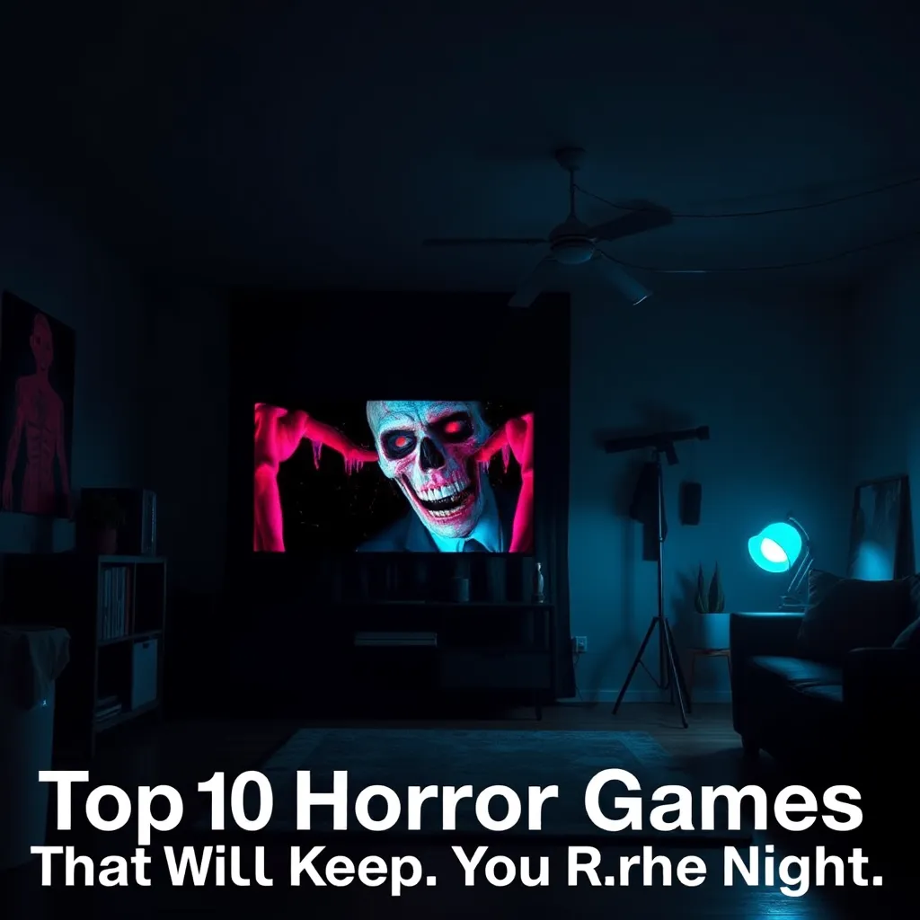 Top 10 Horror Games That Will Keep You Up at Night : LevelUpTalk