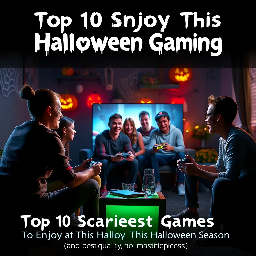 Top 10 Scariest Games to Enjoy This Halloween Season : LevelUpTalk