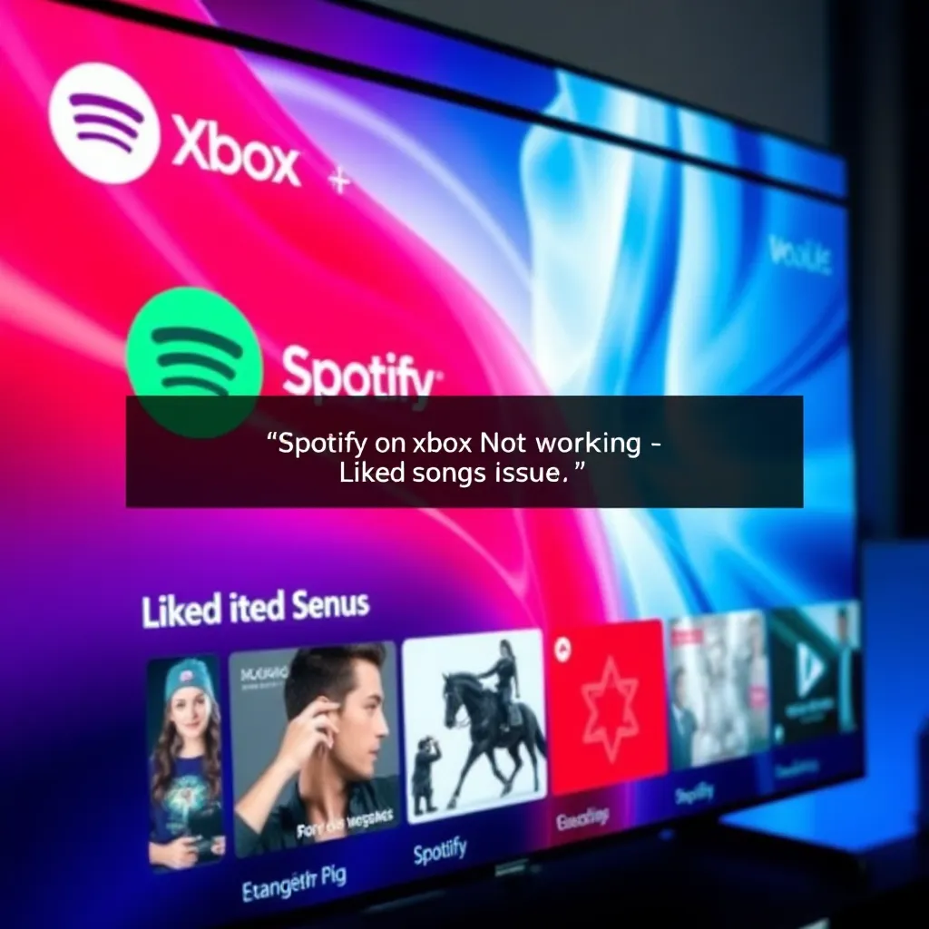 Spotify on Xbox Not Working - Liked Songs Issue : LevelUpTalk