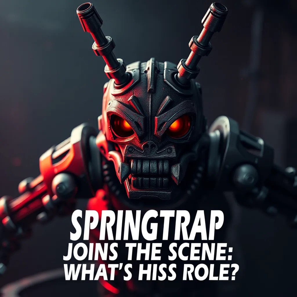 Springtrap Joins the Scene: What’s His Role? : LevelUpTalk