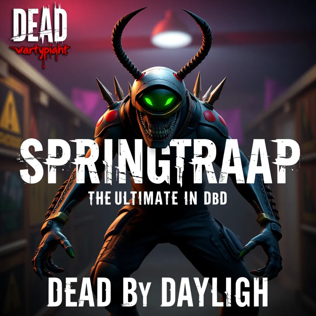 How to Build the Ultimate Springtrap in DbD : LevelUpTalk