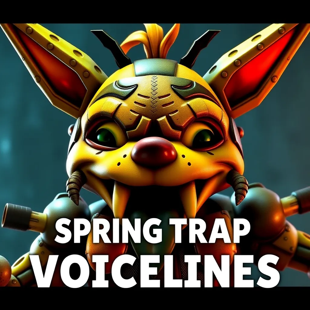 Exploring Every Springtrap Voiceline in Detail : LevelUpTalk