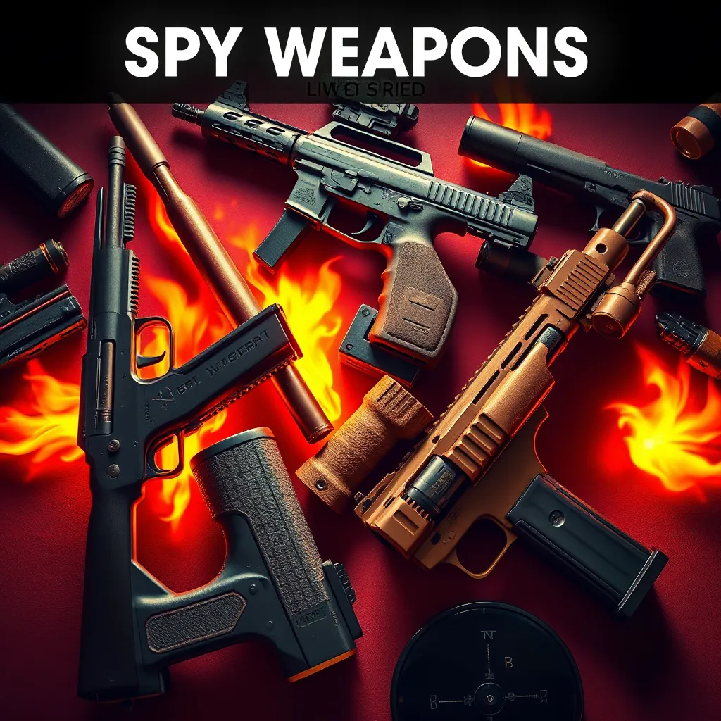 Exploring Weapon Options for Spies in Video Games : LevelUpTalk