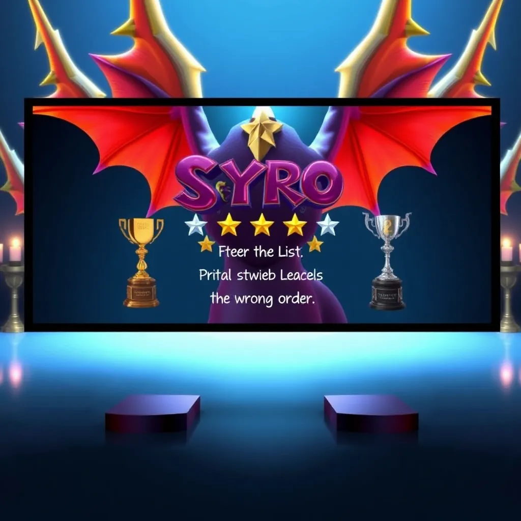Fixing Trophy List Issues in Spyro Trilogy Games : LevelUpTalk