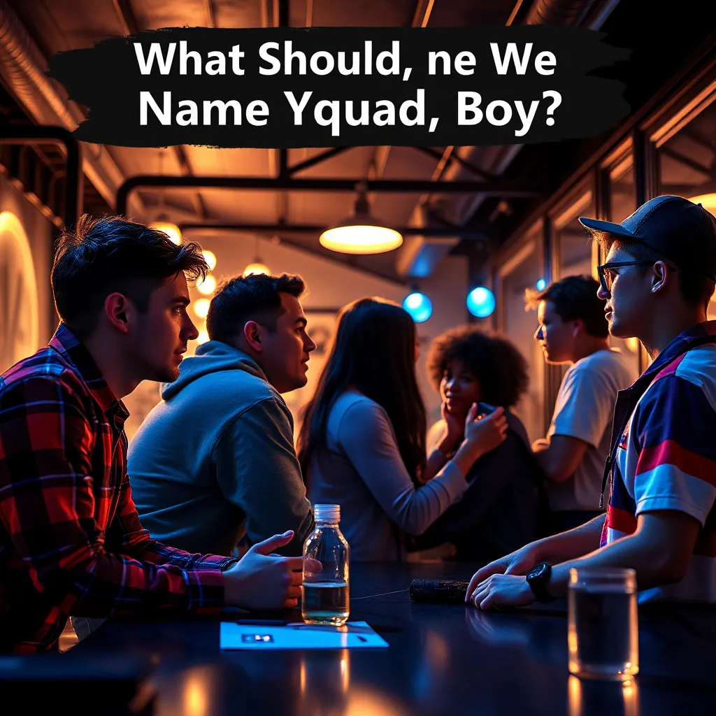 What Should We Name Our Squad, Boys? : LevelUpTalk