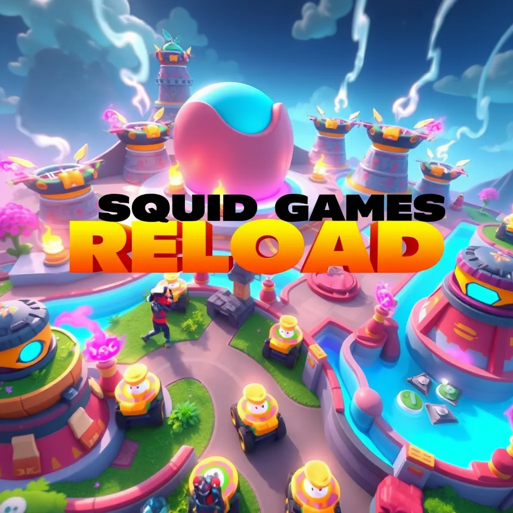 Explore the New SQUID GAMES Reload Map and Secrets : LevelUpTalk