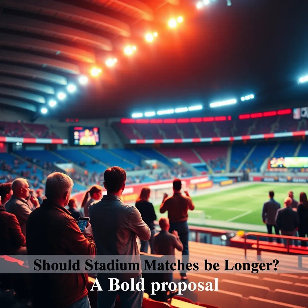 Should Stadium Matches Be Longer? A Bold Proposal : LevelUpTalk