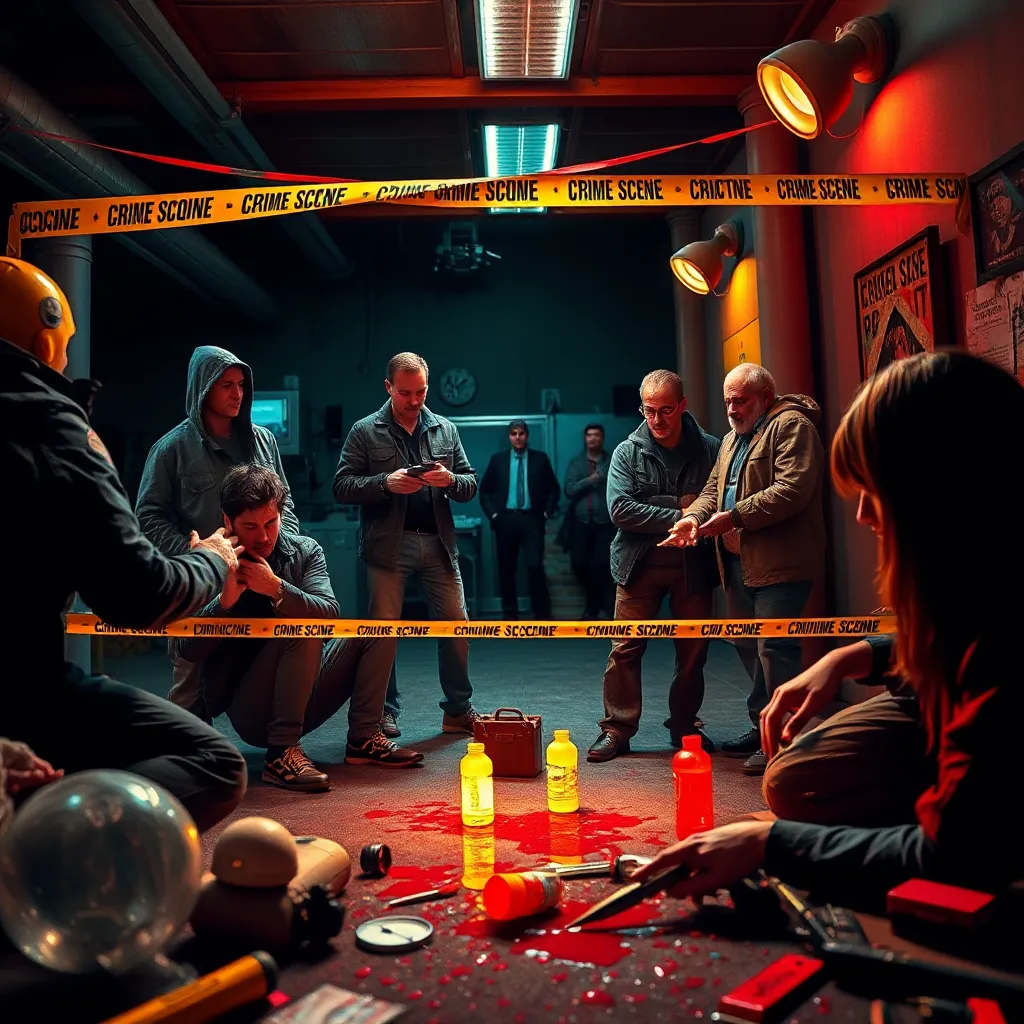 Staging Crime Scenes: The Unique Game Experience (2017-2019) : LevelUpTalk