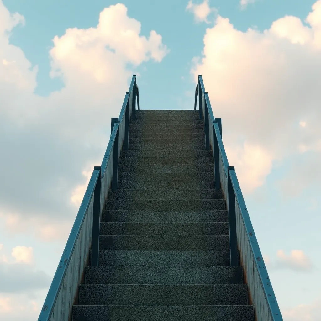 Community Concern: Artist Builds Stairs into Nowhere : LevelUpTalk