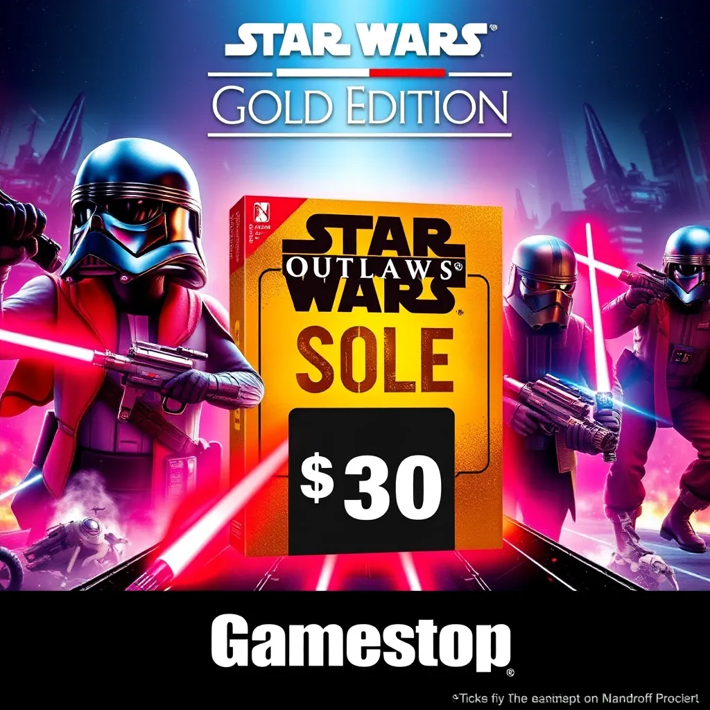 Star Wars Outlaws Gold Edition Now Only $30 at Gamestop : LevelUpTalk